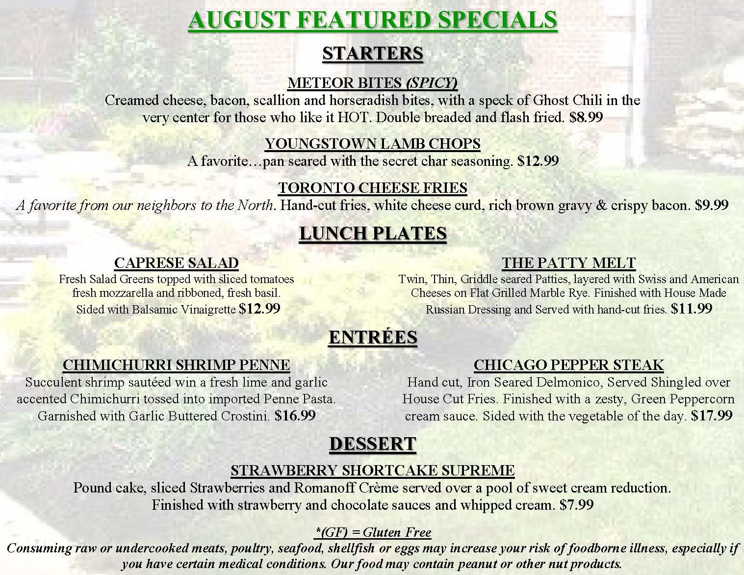 Current Promotions - Kennsington Golf Club